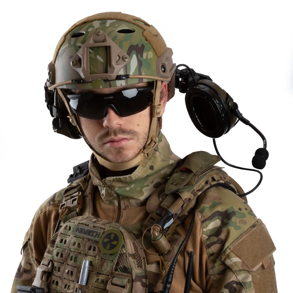 Premium Headset Helmet Mount – Novritsch | Airsoft