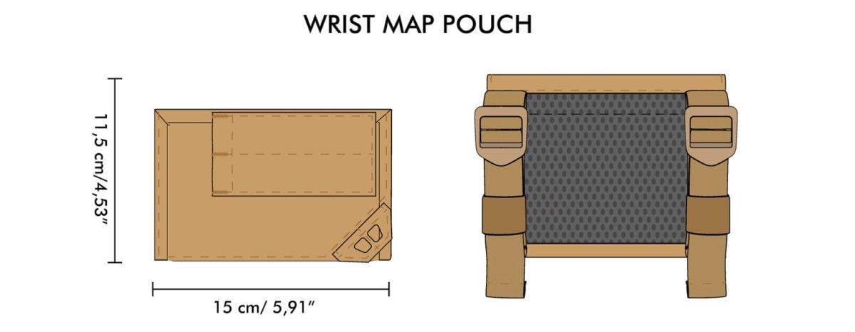 Wrist Map Pouch - Novritsch | Airsoft